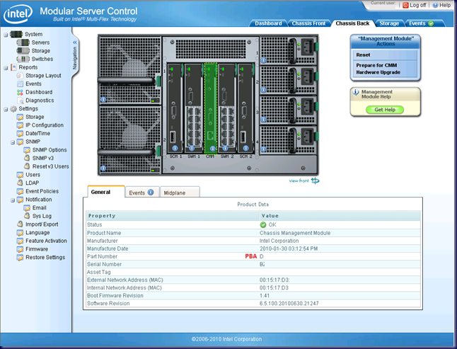 MPECS Inc. Blog: Documenting a New Intel Modular Server